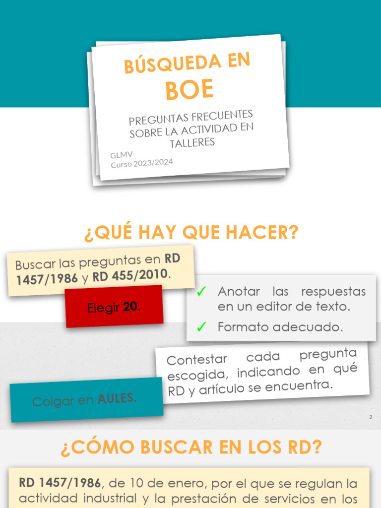 P1. Búsqueda BOE | PDF