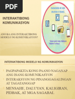 Intrapersonal at Interpersonal Na Komunikasyon | PDF