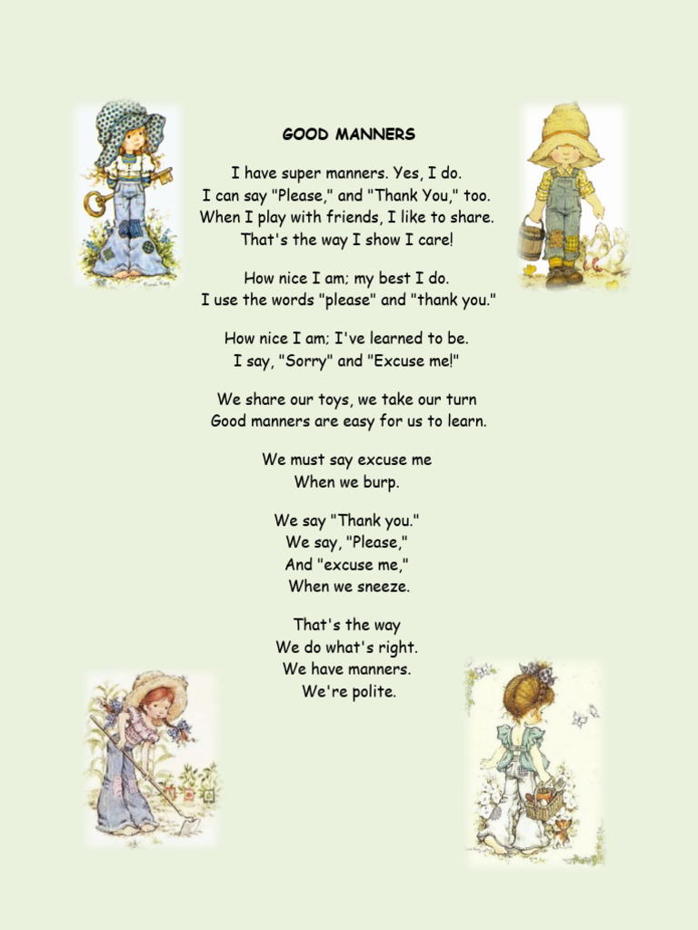 I Have Super Manners - 64464 | PDF