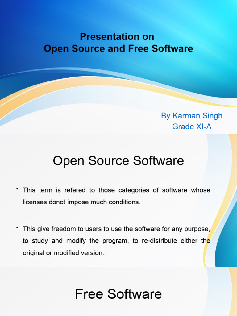 Open Source Software | PDF | Free Software | Proprietary Software Open Source Software | PDF | Free Software | Proprietary Software