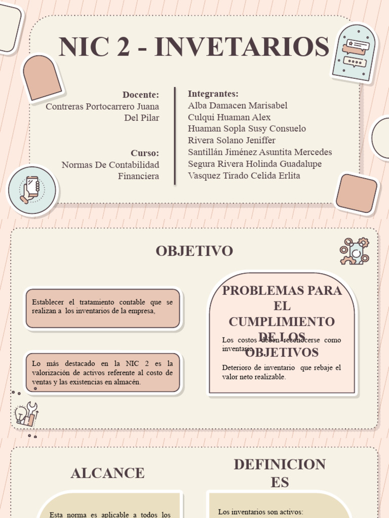 Nic 2 - Inventario | PDF | Inventario | Costo