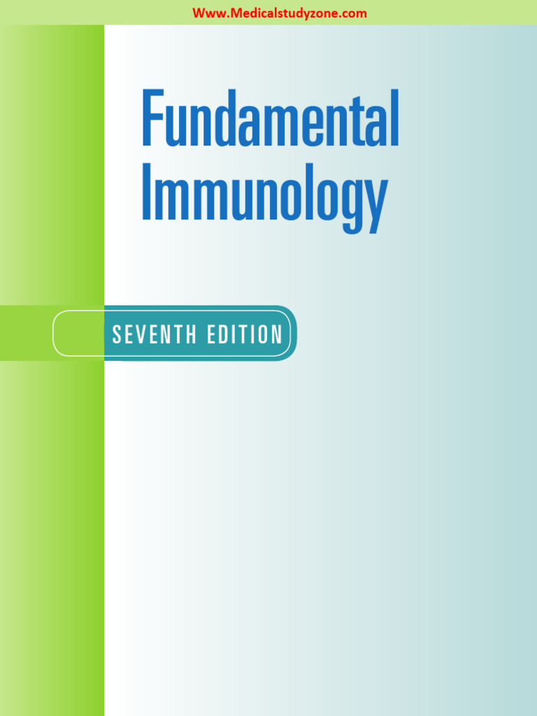 (Medicalstudyzone - Com) Paul's Fundamental Immunology PDF | PDF ...