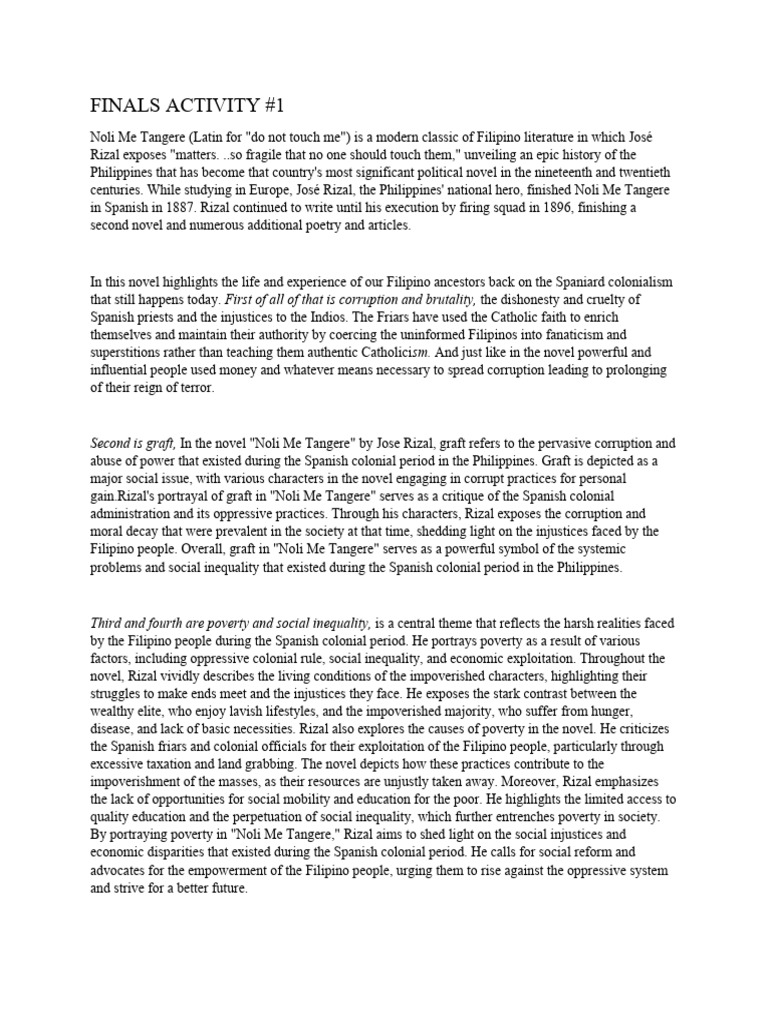 Finals Activity 1 | Download Free PDF | Poverty | Poverty & Homelessness