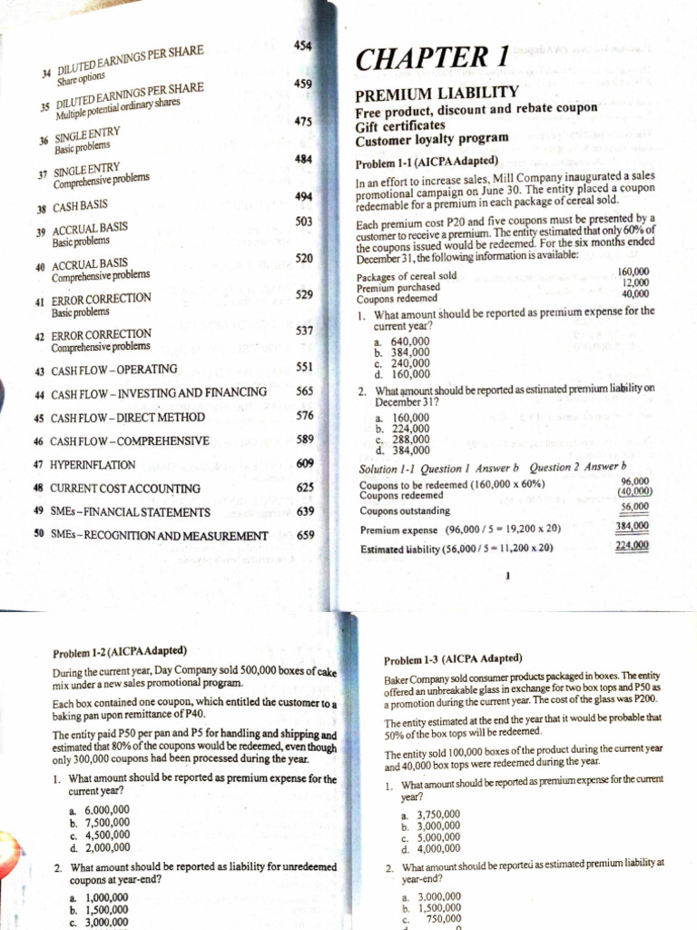 Prac2 Far4 Topics Only | PDF