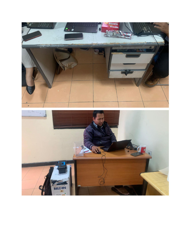Meja Rusak Di Ruang IT | PDF