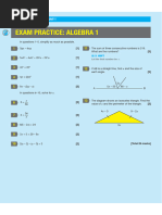 GED Mathematical Reasoning Formulas | PDF | Area | Triangle