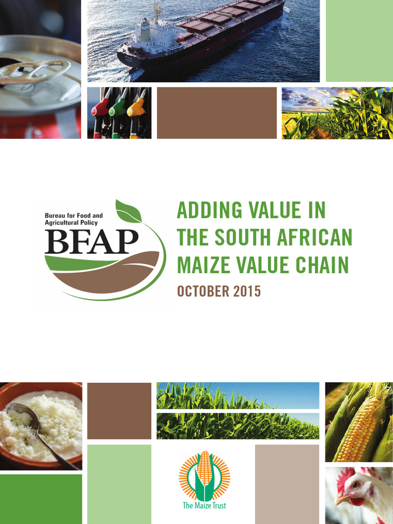 Adding Value in The South African Maize Value Chain Final | PDF | Maize ...