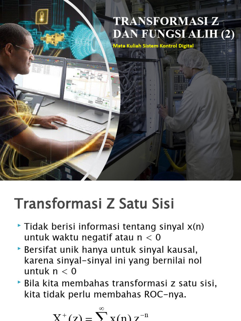 Transformasi Z Dan Fungsi Alih 2 | PDF