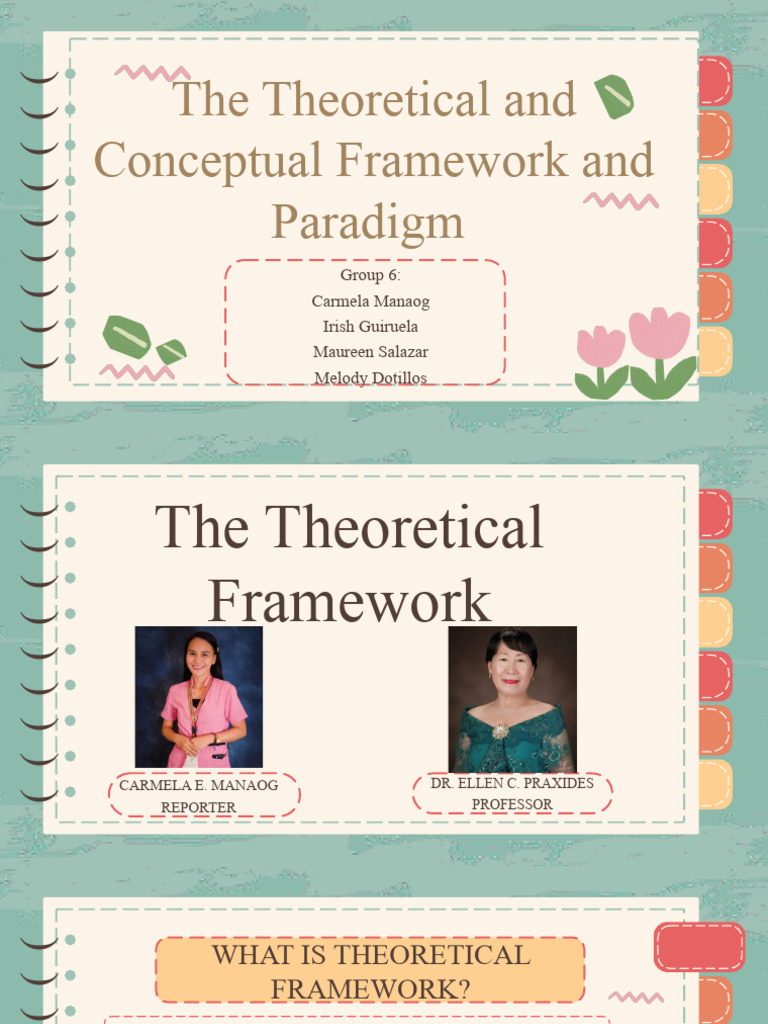 Theoretical Framework | PDF | Theory | Hypothesis