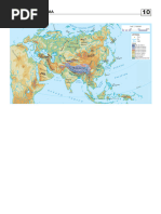 Mapa Físico de Asia: Relieve y Límites | PDF