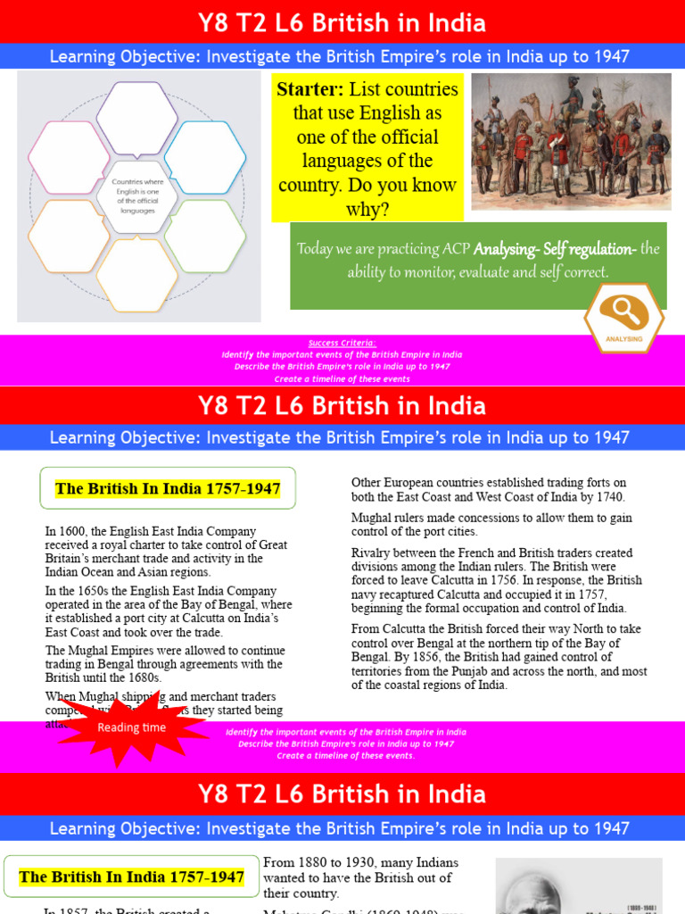 British in India | PDF | British Raj | British Empire