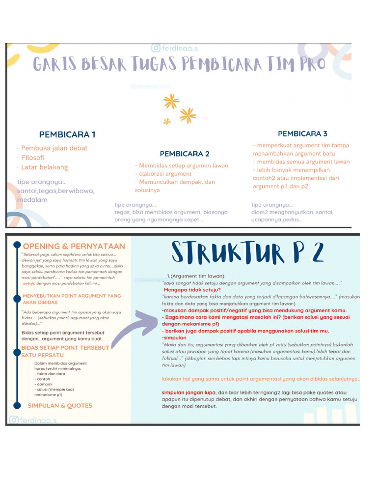 Cara Membuat Argumen Debat | PDF
