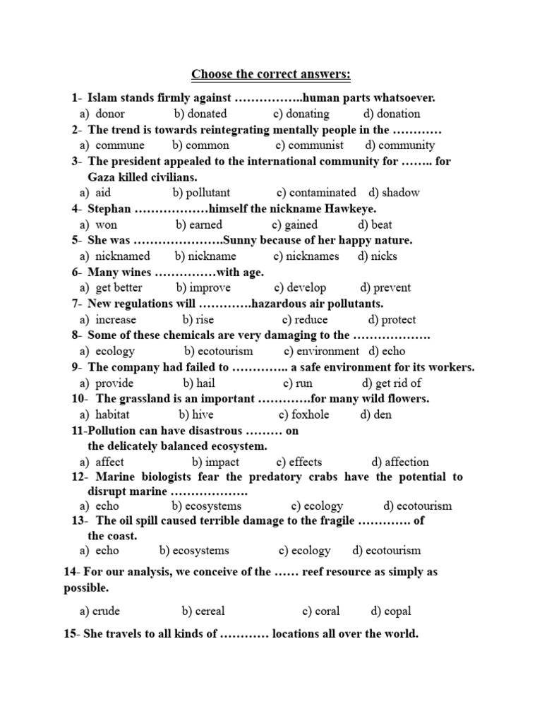Revision On Units 1, 2 & 3 | PDF | Prison