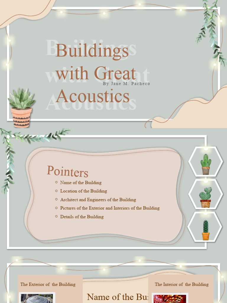 Royal Albert Hall Acoustics Overview | PDF | Architectural Design ...