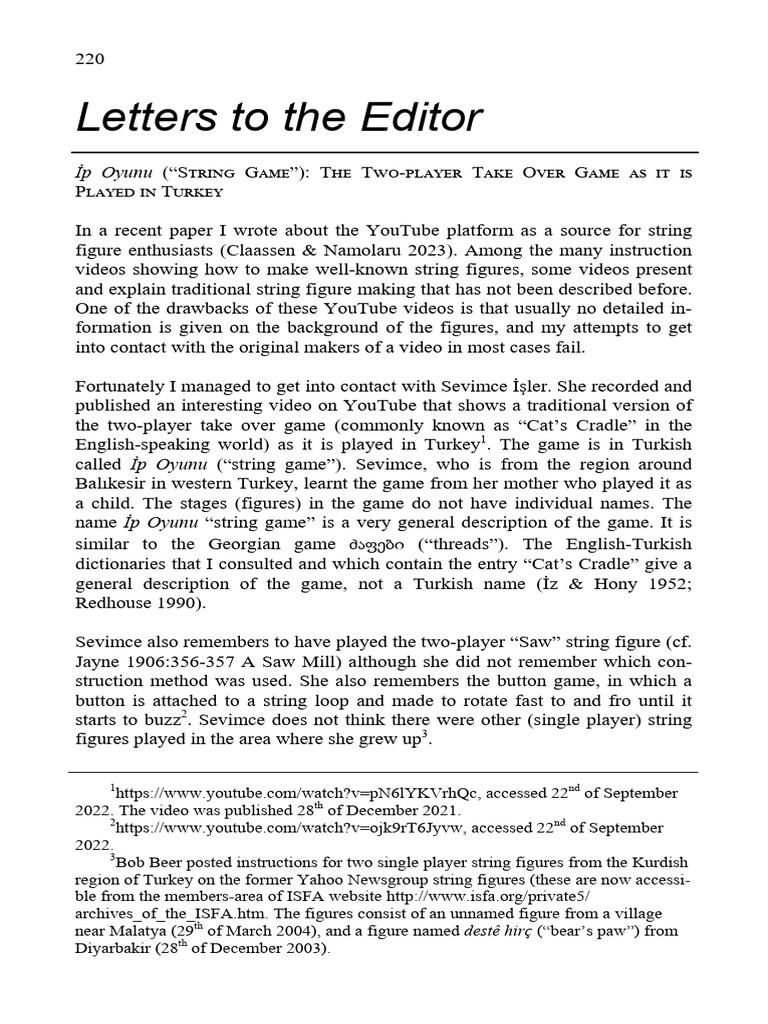 Turkish BISFA30 220 247 | PDF | Rope