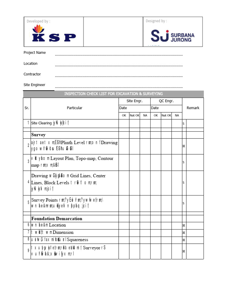 CheckList For Building | PDF | Building Technology | Materials