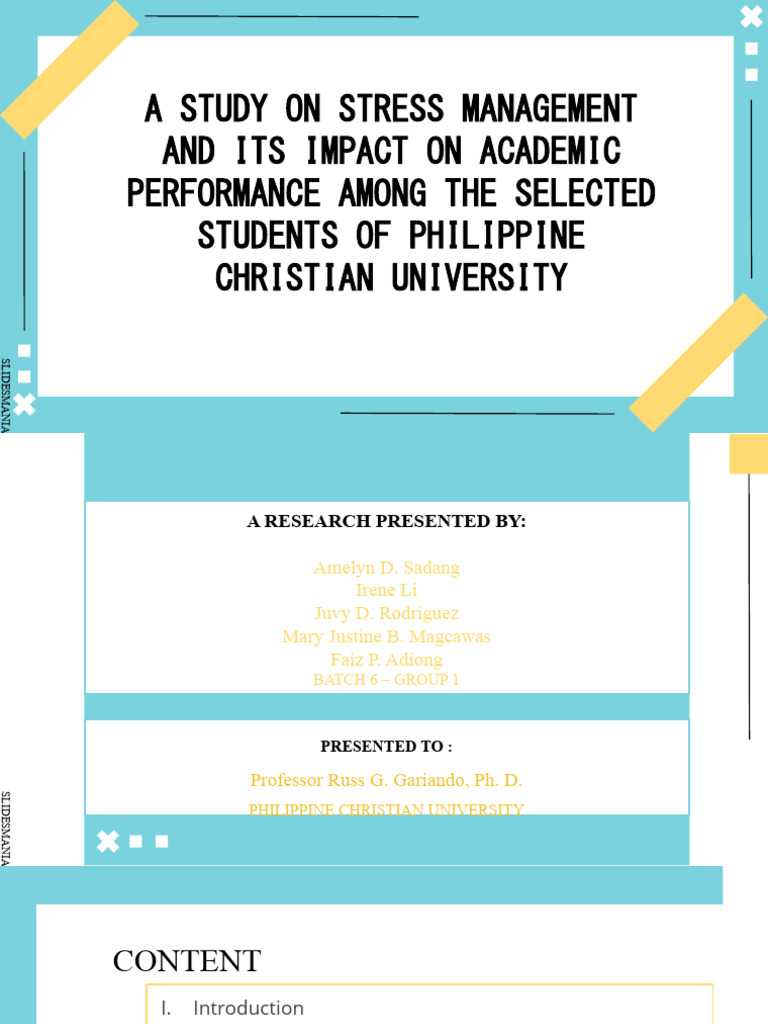 Stress Management Research and Statistics | PDF | Stress (Biology ...