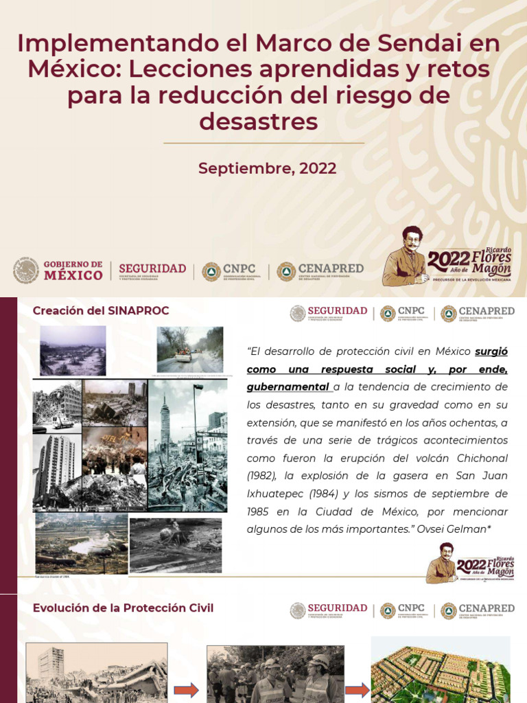 Implementando El MAS en M Xico Ver 2 | PDF | Riesgo | Defensa Civil