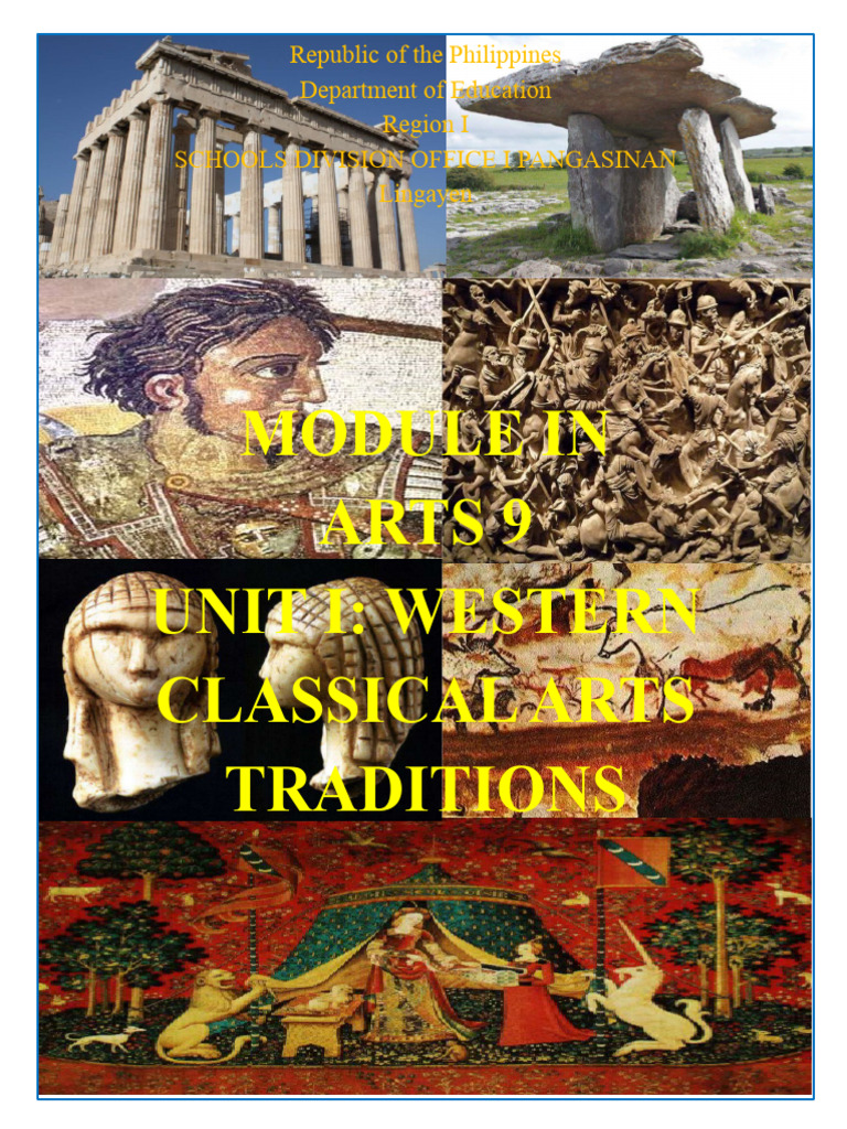 Module in Arts 9. | PDF | Paintings | Sculpture