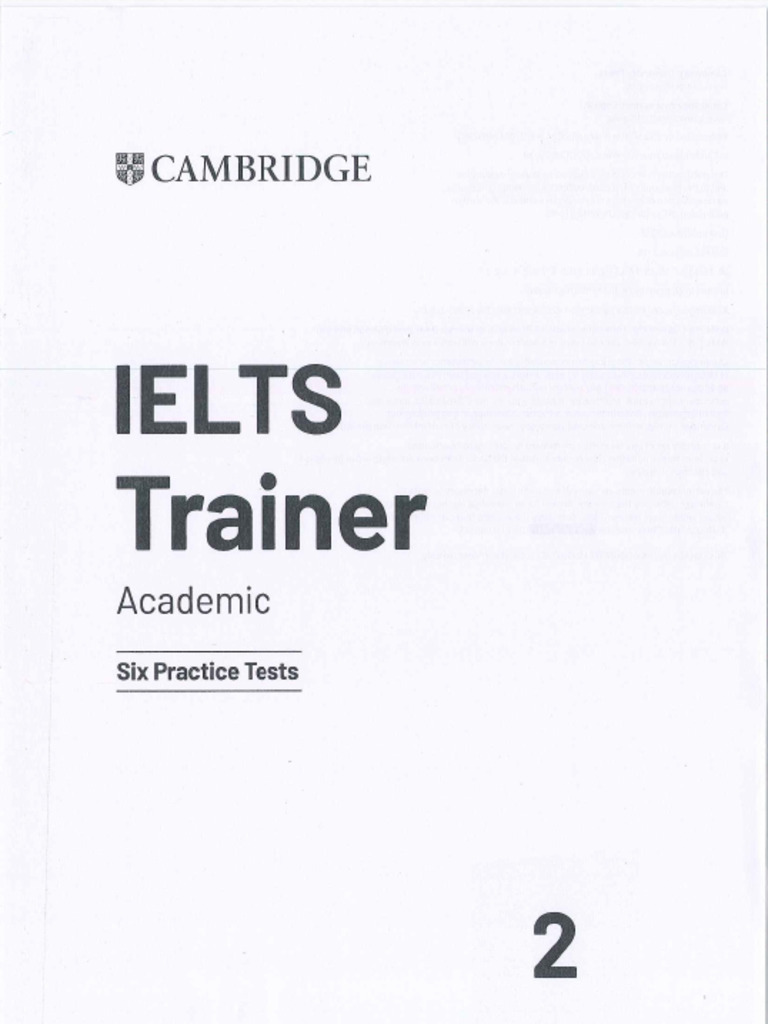 Ielts Trainer | PDF