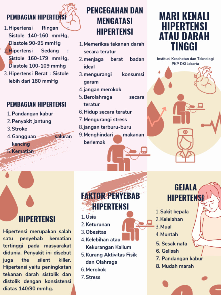 Leaflet Hipertensi | PDF