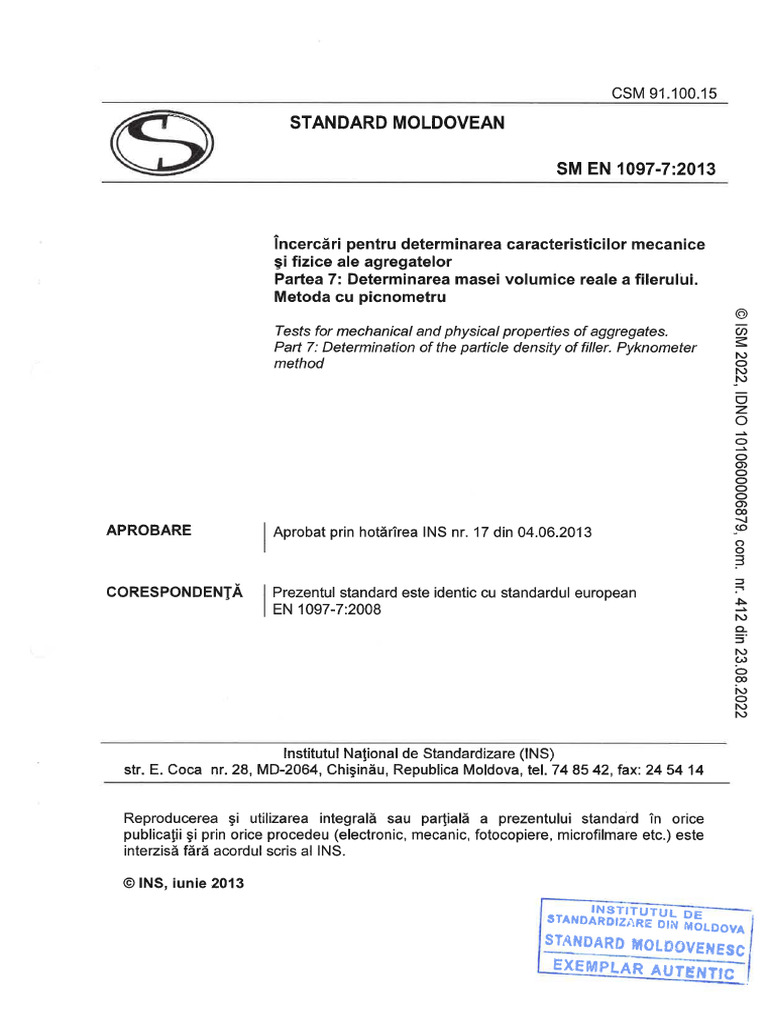 SM en 1097-7-2013 | PDF