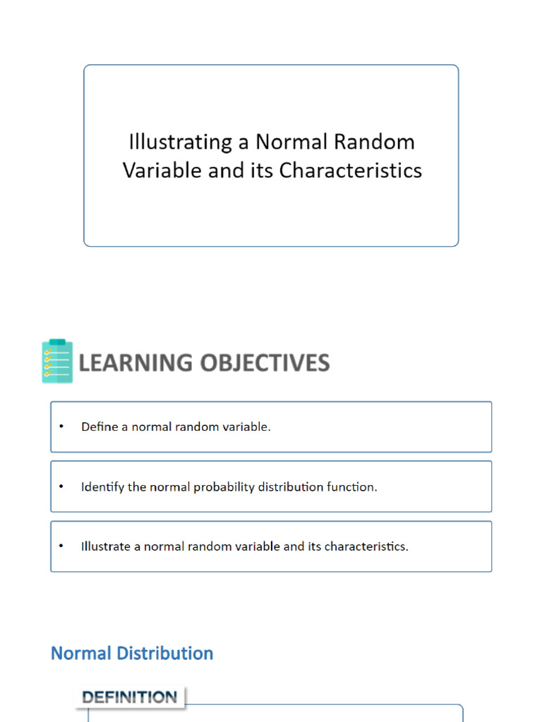 Normal Random Variable | PDF