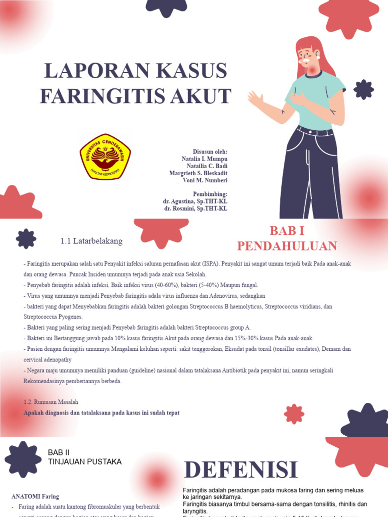Lapkas Faringitis | PDF