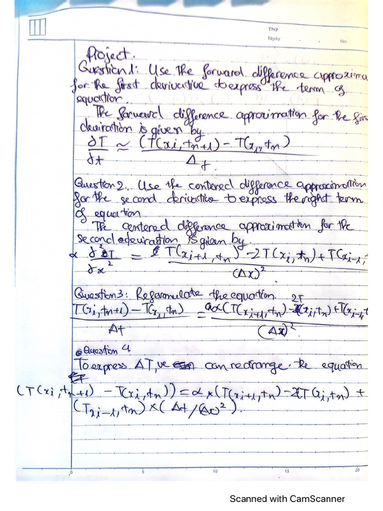 Project Numerical Methods | PDF