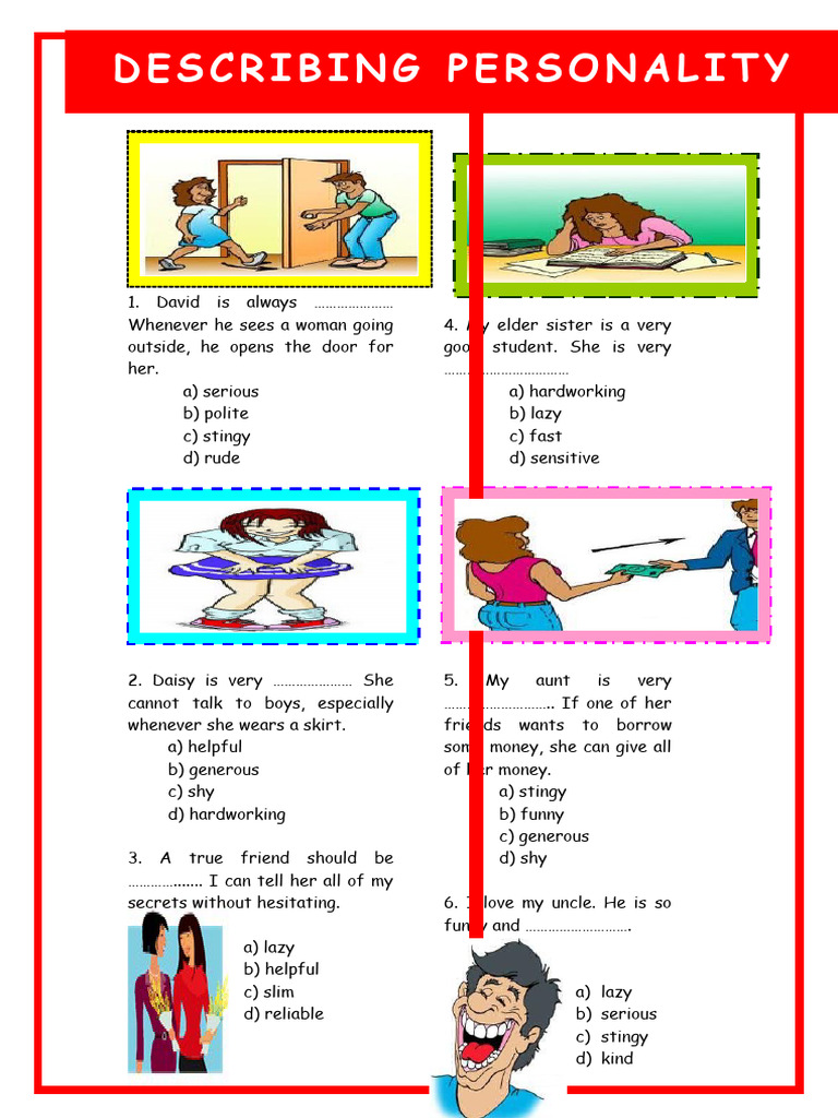 Describing Personality | PDF