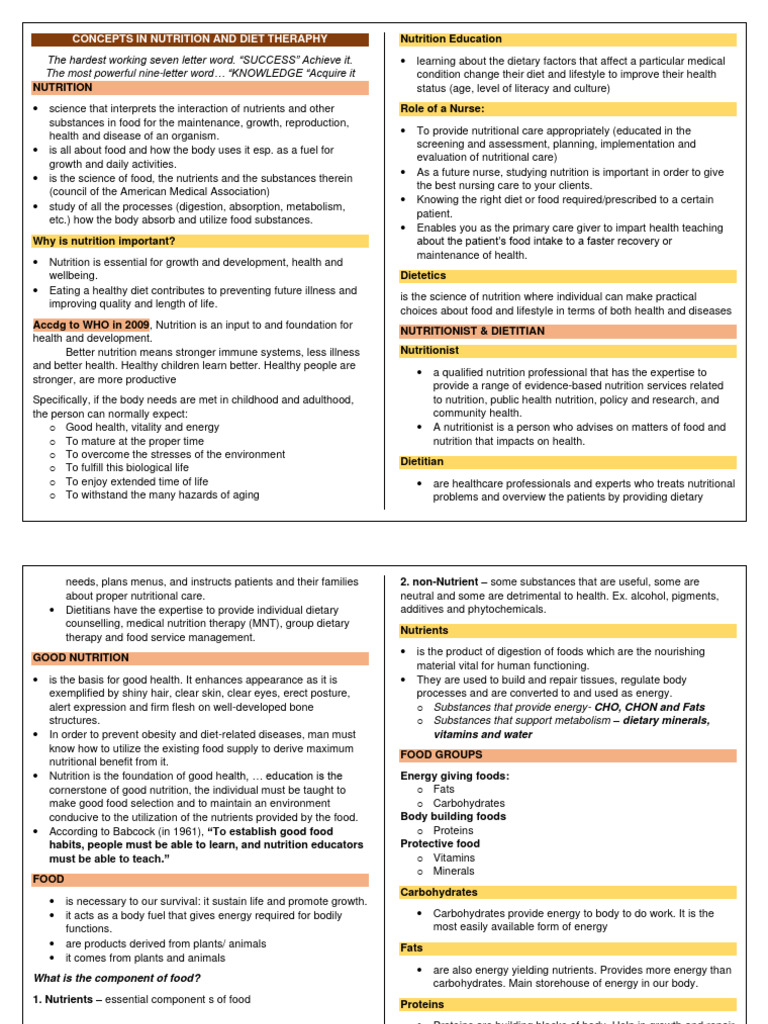 Nutri Lec Prelim | PDF | Nutrients | Foods