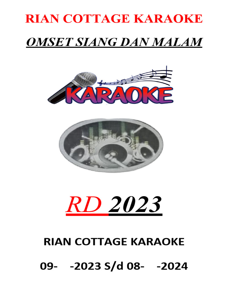 Rian Cottage Karaoke Omset | PDF