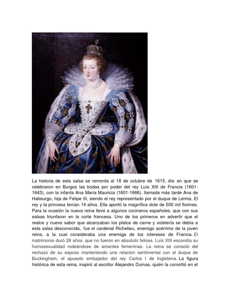 Historia y receta de salsa charcutera | PDF | Salsa | Ingredientes de ...