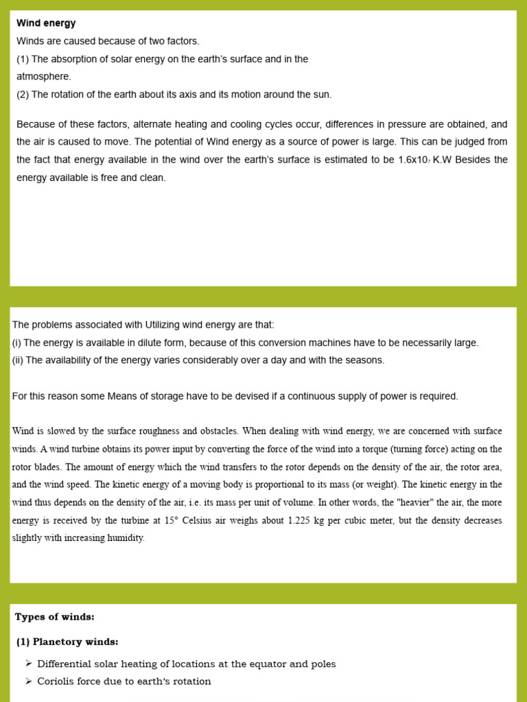 Wind Class | PDF | Wind Turbine | Turbine