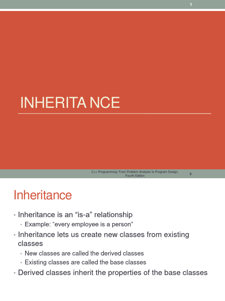 Inheritance Part 2 Pdf Inheritance Object Oriented Programming 5900