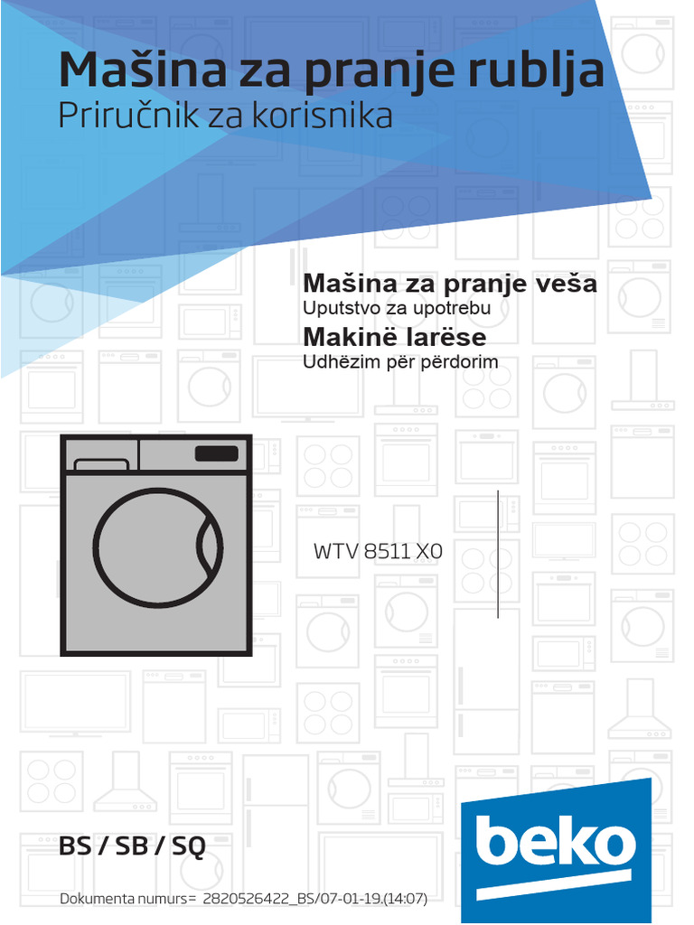 Beko 67820852 SR RS 7113942000 201903271400105 User Manual - File ...