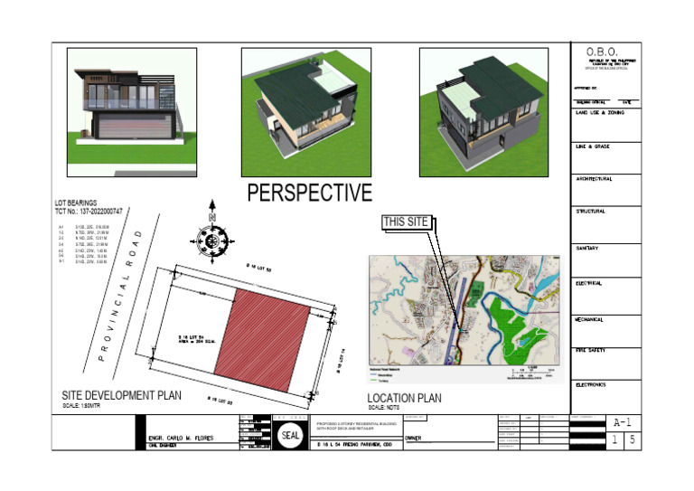 Perspective: Site Development Plan Location Plan A-1 | PDF