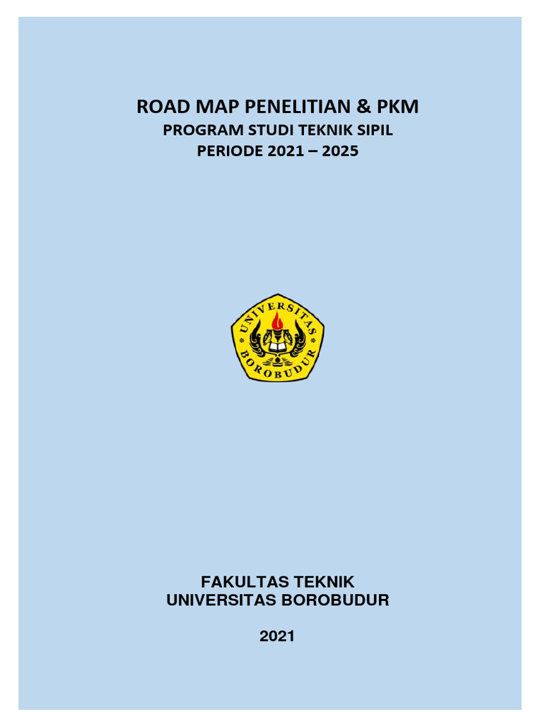 Roadmap Pen PKM Sipil 21 25 | PDF | Komputer