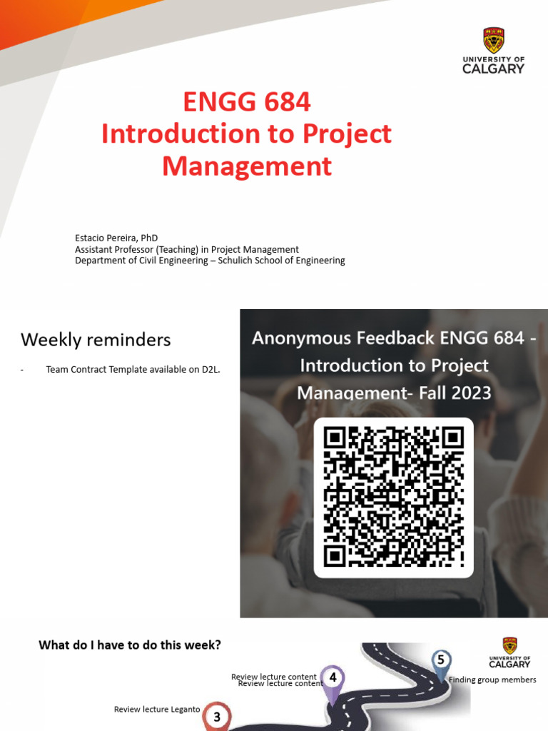 Lecture2 - Introduction To Project Management | PDF | Project ...