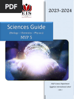 MYP Formula Booklet | PDF