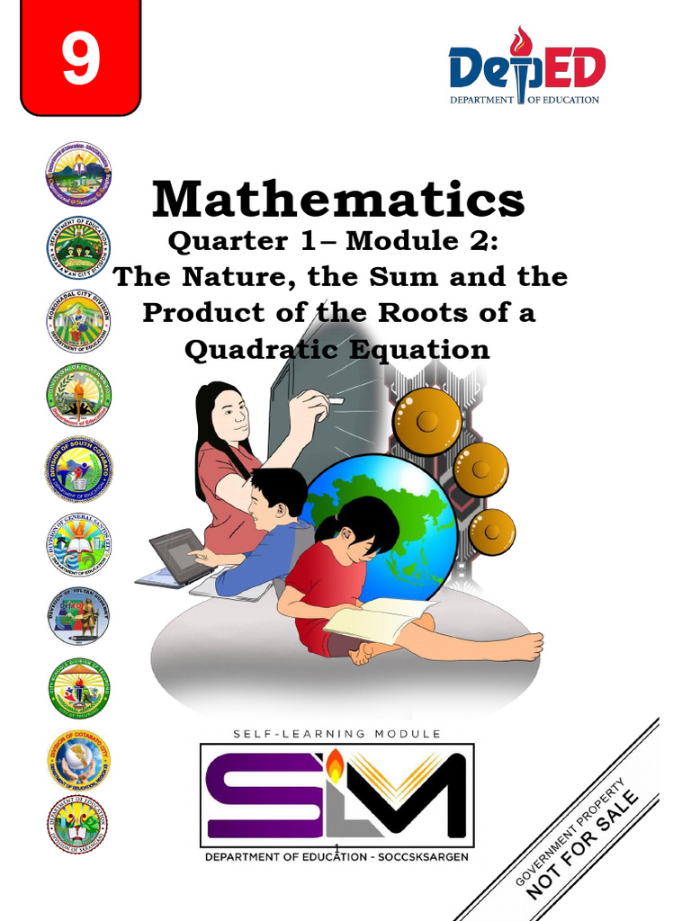 Math9_describes the Relationship Between the Coefficients and the Roots of a Quadratic Equation ...