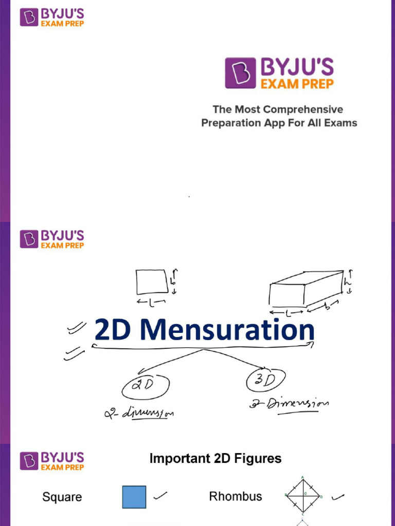 Class Square Rectangle | PDF