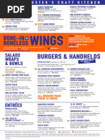 Donatos Carryout Menu | PDF | Pizza | Sausage