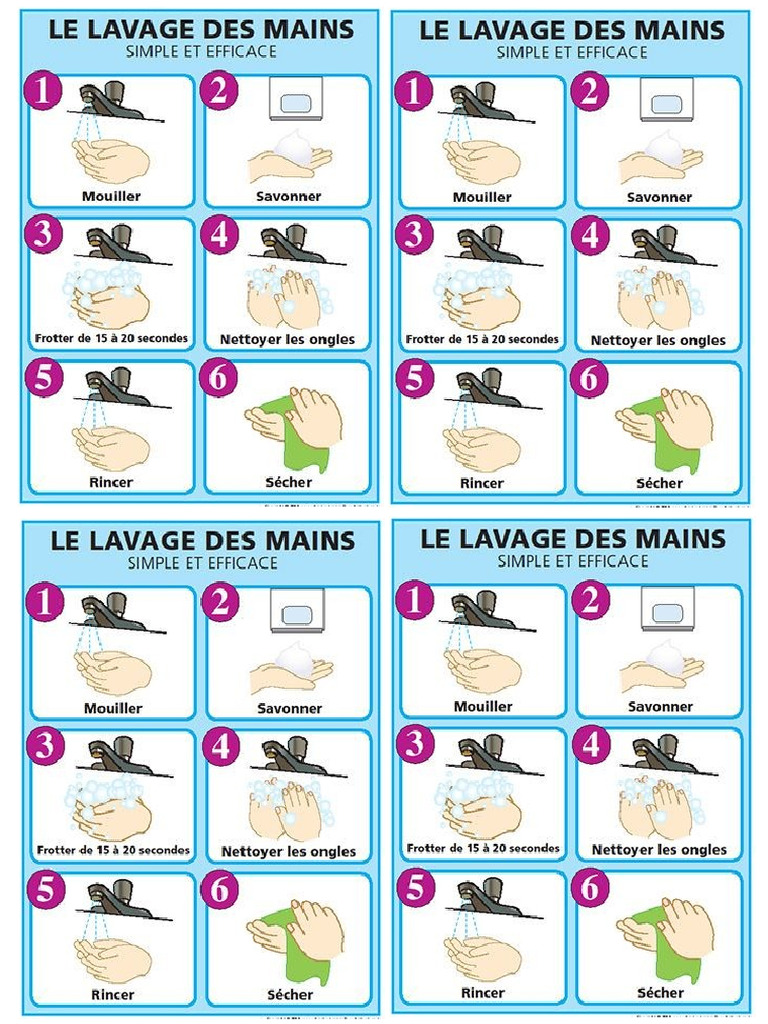 Lavage Des Mains | PDF
