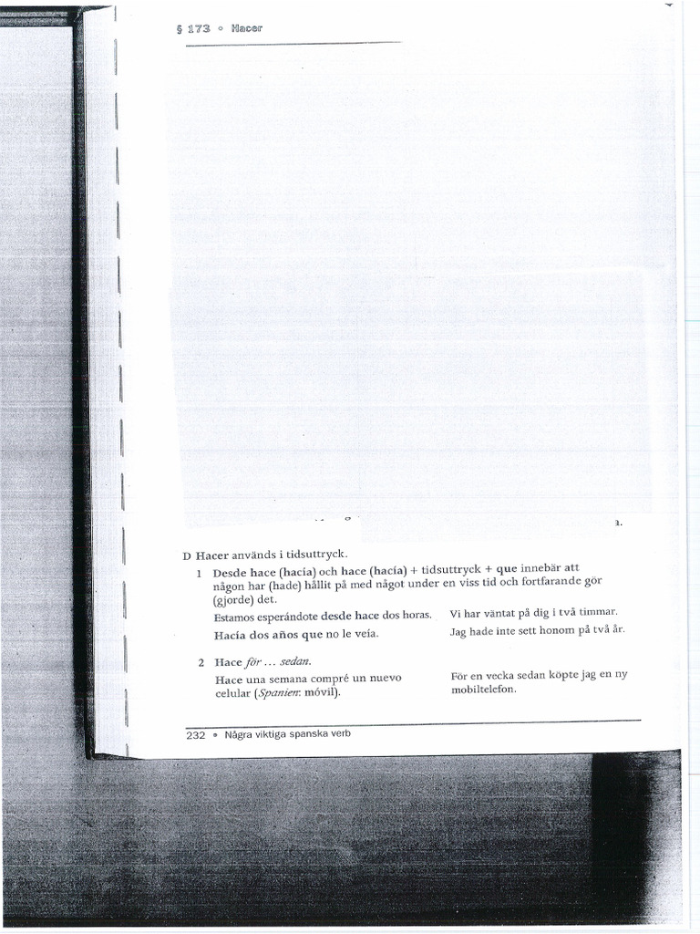 SP1213 Hacer Den Spanska Grammatiken | PDF