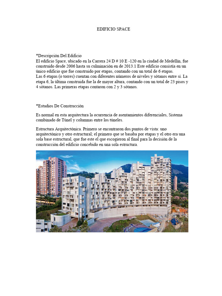 Edificio Space | PDF | edificio