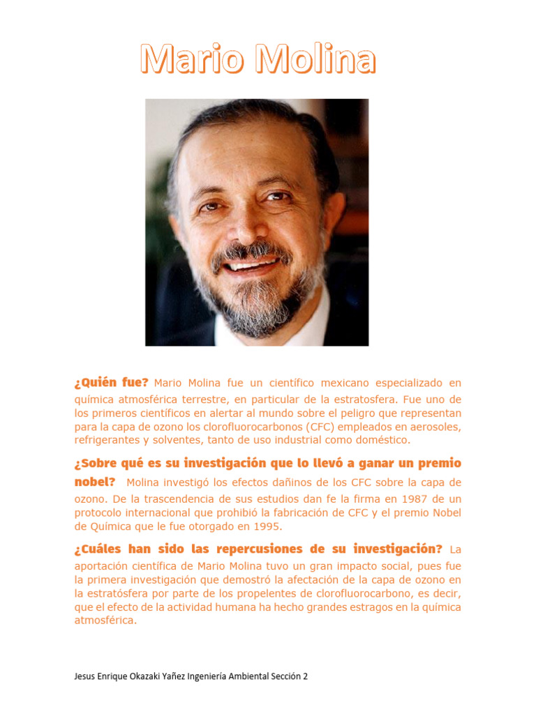 Mario Molina | PDF
