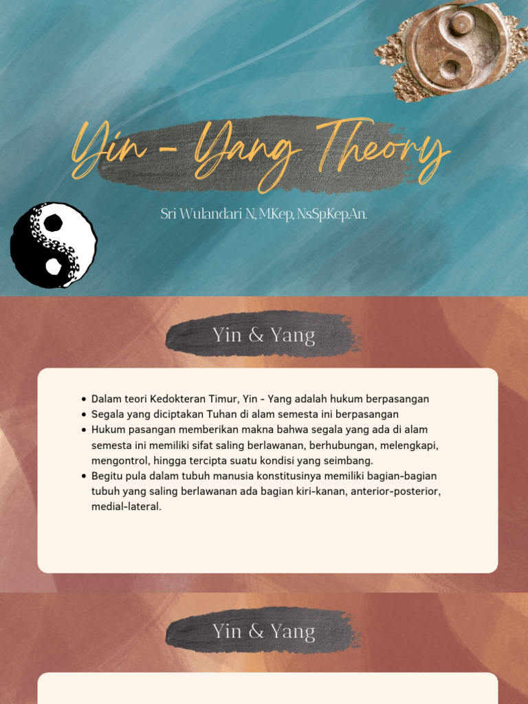 Minggu 3 - Teori Yin - Yang | PDF