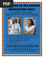 Revised Catechumen Book | PDF | Baptism | Lord's Prayer