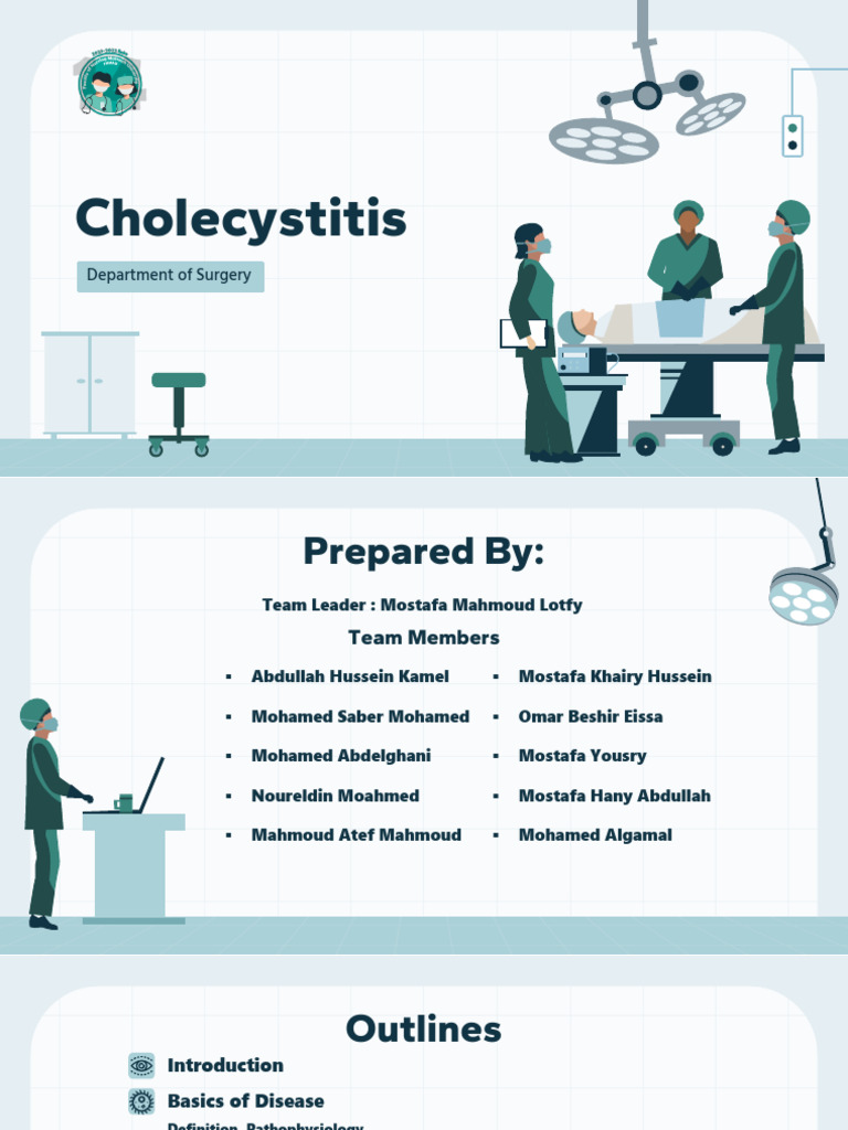 Cholecystitis Full With Edit | PDF | Gallbladder | Gastroenterology
